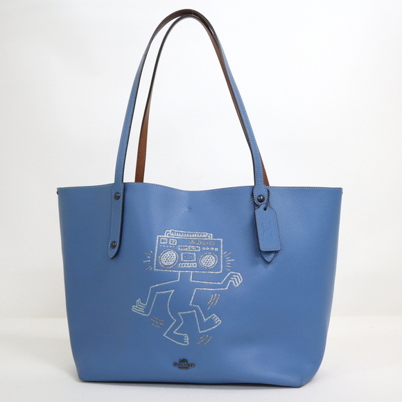 Coach | Bags | Coach Keith Haring Bag Blue | Poshmark